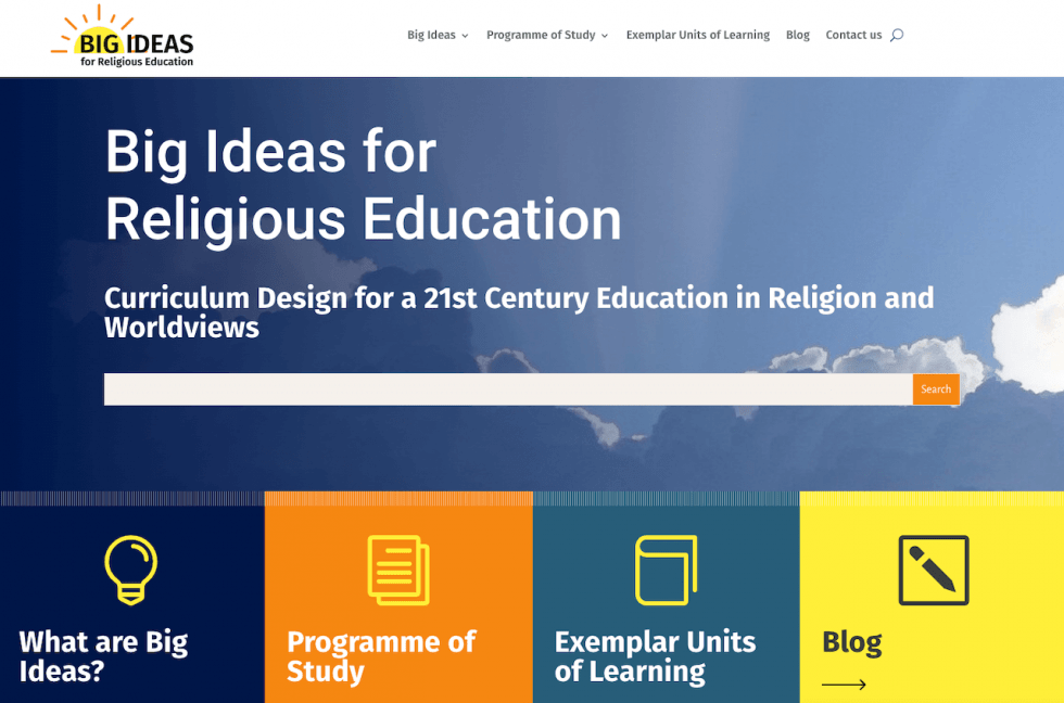 Big Ideas for Religious Education | Webzang Webzang