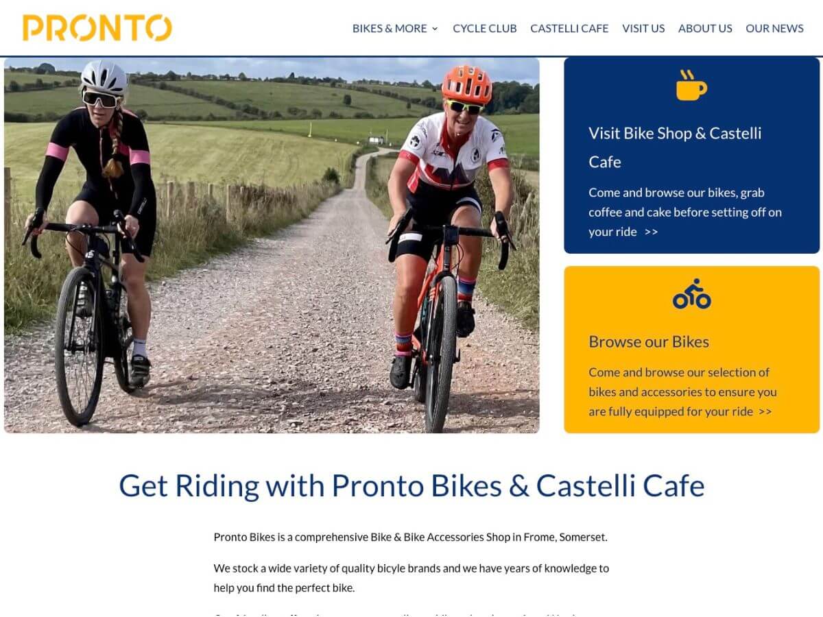 Pronto Bikes | Webzang Webzang